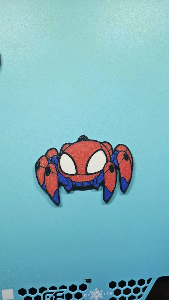 Spiderman and Spidey Trace-e Robot Keychain by LampaMagic! MakerWorld ...