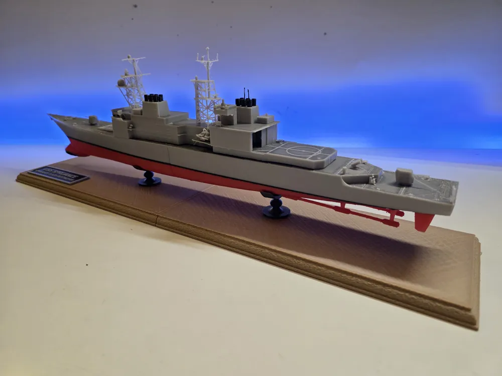 US Navy Spruance Class Destroyer USS Spruance by Die Werft MakerWorld ...