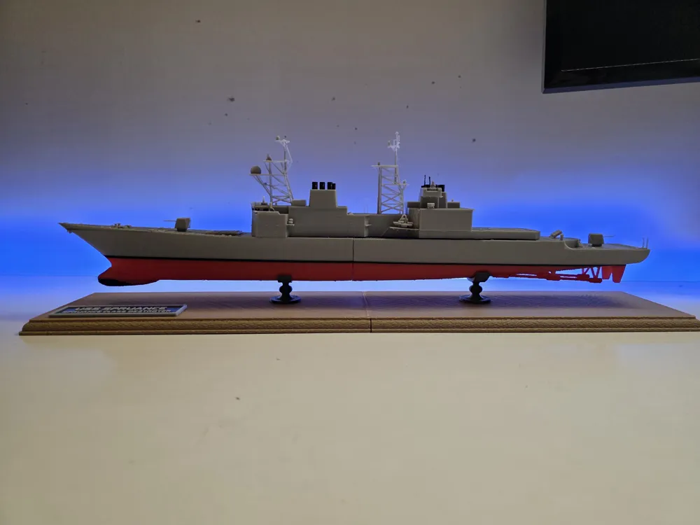 US Navy Spruance Class Destroyer USS Spruance by Die Werft MakerWorld ...