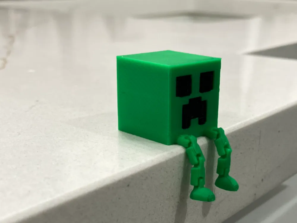 creeper block buddy! by 3DTLimeMakerWorld: Download Free 3D Models