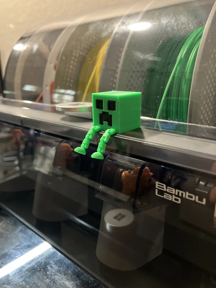 creeper block buddy! by 3DTLimeMakerWorld: Download Free 3D Models