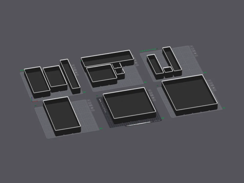 Gridfinity Bins Remixed by Isaac Jones MakerWorld: Download Free 3D Models