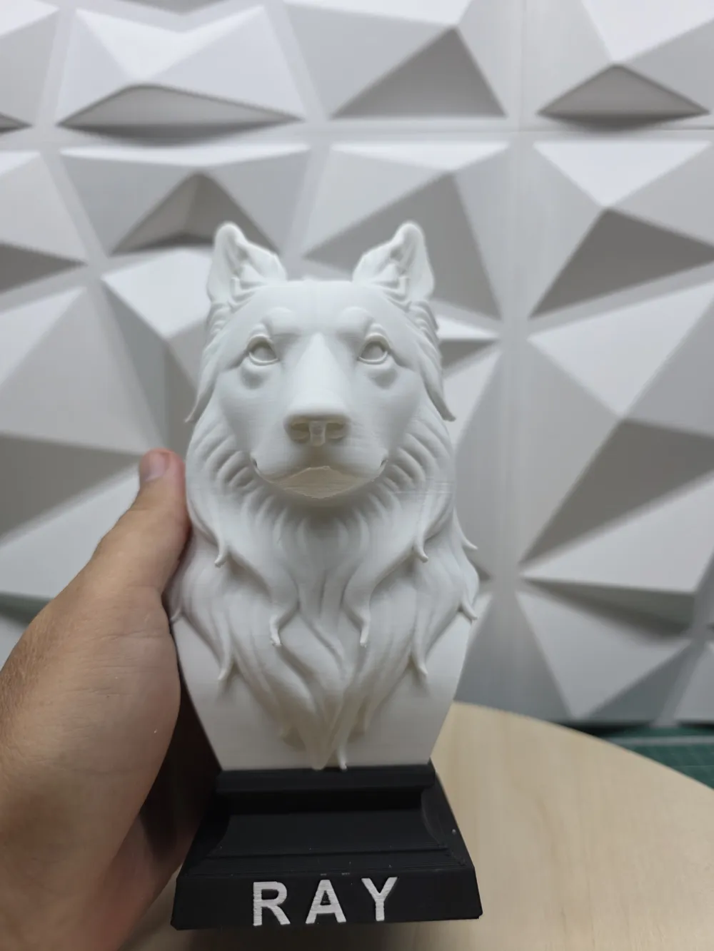 Border collie - Free 3D Print Model - MakerWorld