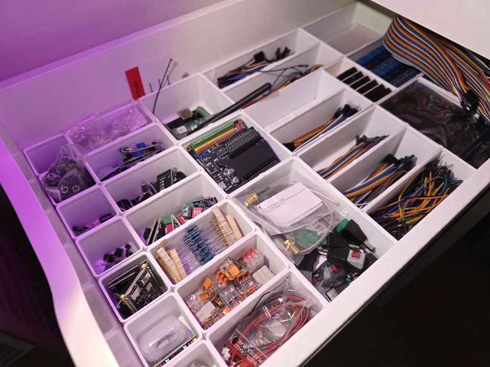 Gridfinity Base Plate for IKEA Alex desk drawers by M3D MakerWorld ...