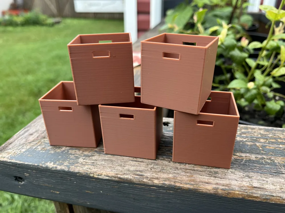 Ikea Kallax 5x5 Scale Model - TV Variant by Zzz3DSelkirk MakerWorld ...