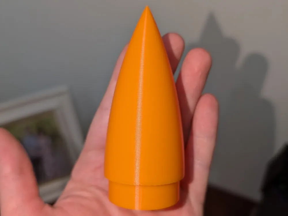 Rocket Nose Cone by 3D Playful Prints MakerWorld: Download Free 3D Models