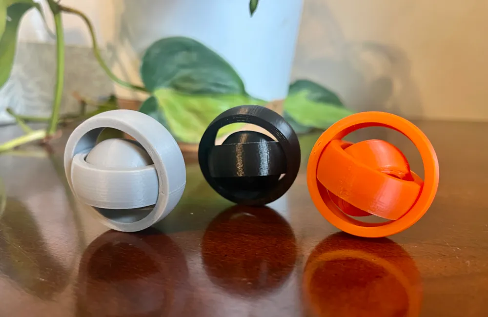 Gyroscopic Fidget Spinner by Austin H MakerWorld: Download Free 3D Models