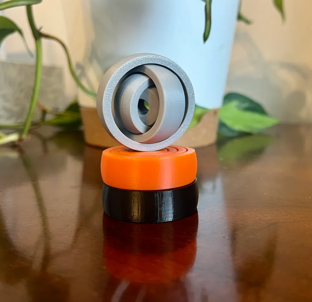 Gyroscopic Fidget Spinner by Austin H MakerWorld: Download Free 3D Models