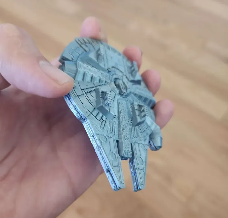 Millennium Falcon Kit Card - High Definition Remixed by visualplastik ...