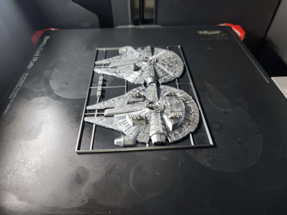 Millennium Falcon Kit Card - High Definition Remixed by visualplastik ...