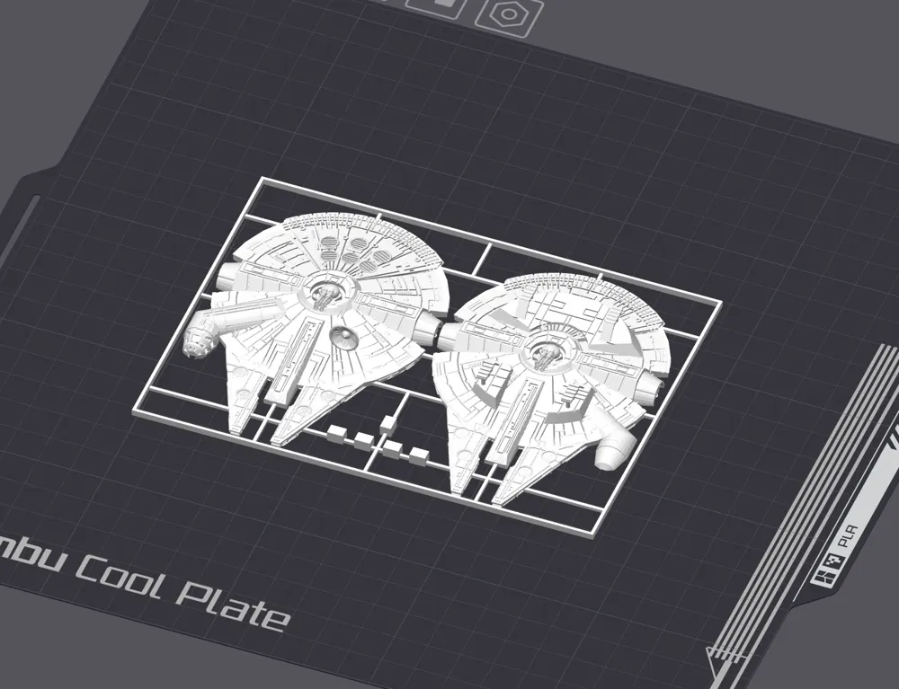 Millennium Falcon Kit Card - High Definition Remixed by visualplastik ...