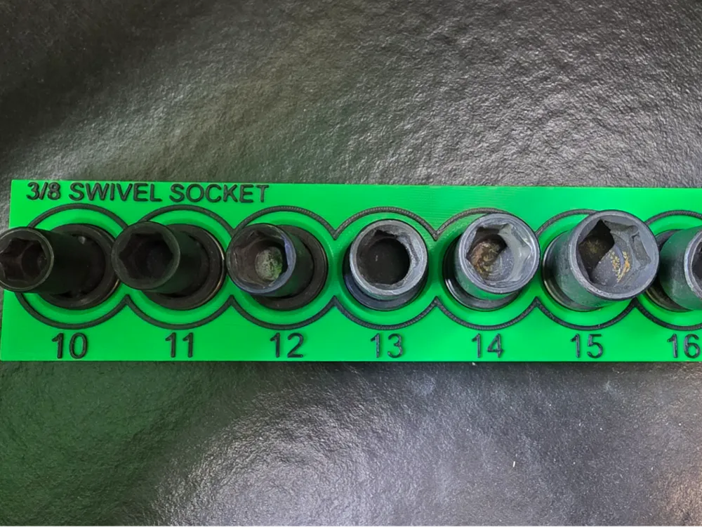 IMPACT SWIVEL SOCKET HOLDER 3/8 PITTSBURGH - Free 3D Print Model ...