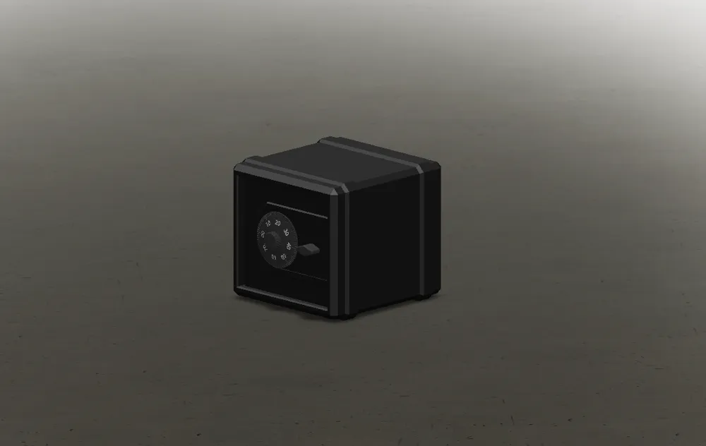 Small Vault (4 numbers combination) - Free 3D Print Model - MakerWorld