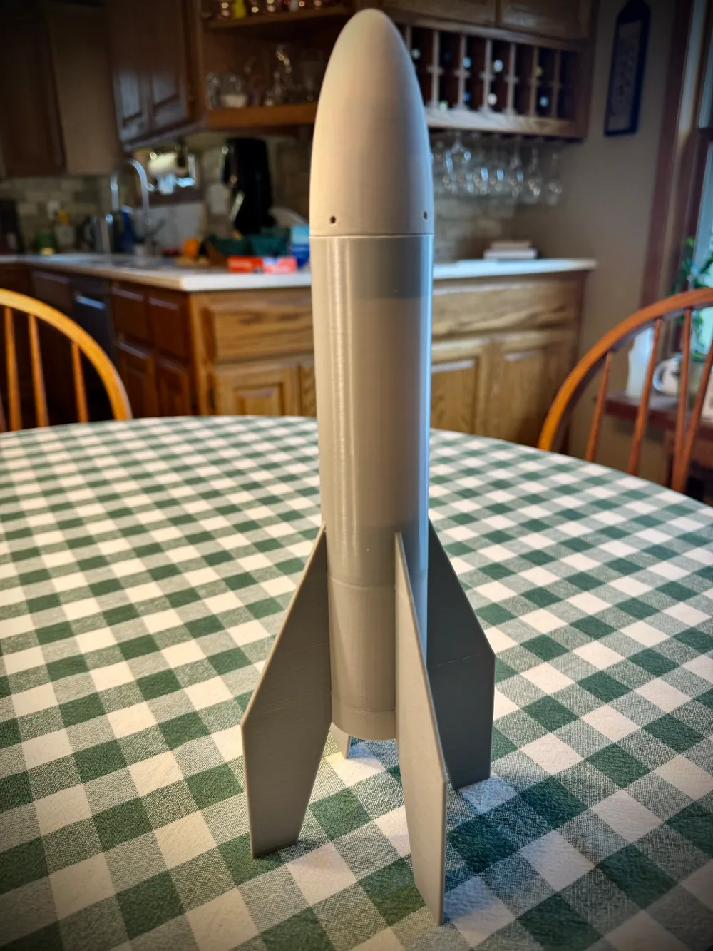 Baby Bertha flying model rocket by G Steven - MakerWorld