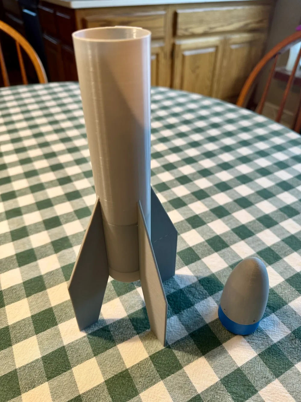 Baby Bertha flying model rocket by G Steven - MakerWorld