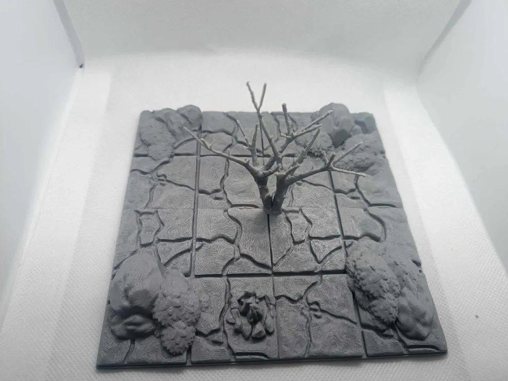 DnD terrain camp in the forest by drakeforge3d - MakerWorld