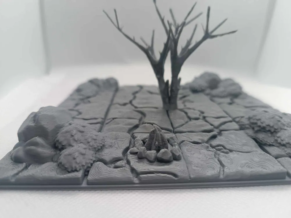 DnD terrain camp in the forest by drakeforge3d - MakerWorld
