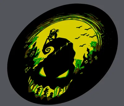 Oogie Boogie Scene by 3Dimension Customs - MakerWorld