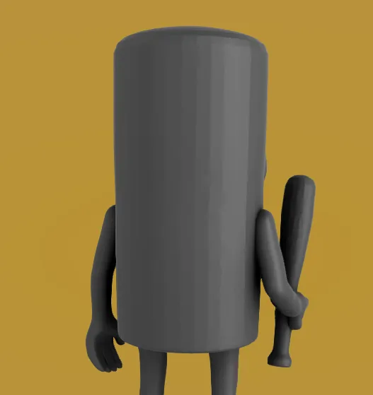 Tung Tung Tung Sahur Chibi-Brainrot by ThorLab CreationsMakerWorld ...