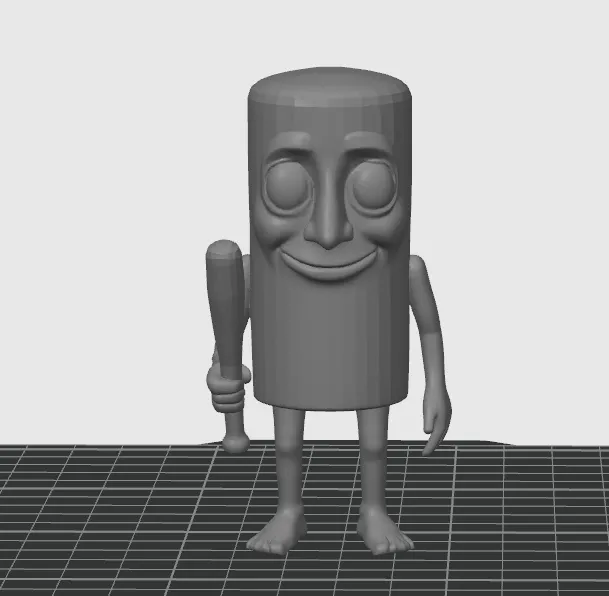 Tung Tung Tung Sahur Chibi-Brainrot 来自 ThorLab Creations MakerWorld：免费 ...