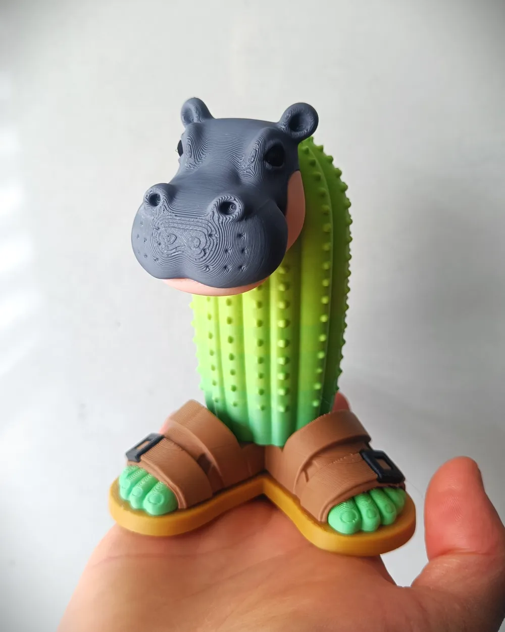 IL Cacto Hipopotamo Articulated toy by Hiko 3D MakerWorld: Download ...