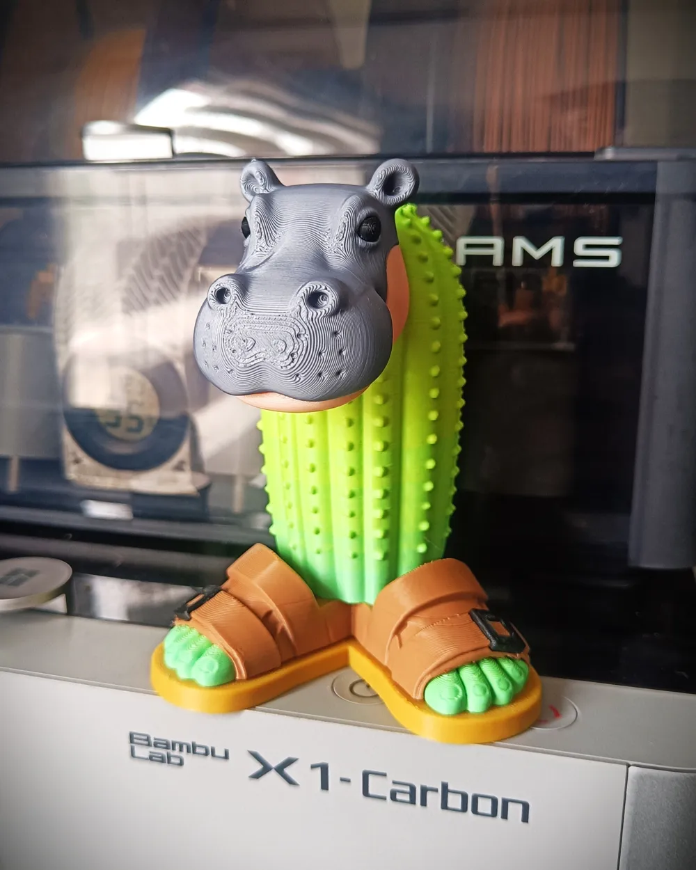 IL Cacto Hipopotamo Articulated toy by Hiko 3D MakerWorld: Download Free 3D Models