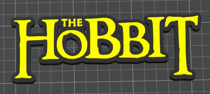 The Hobbit Logo by Piti - MakerWorld