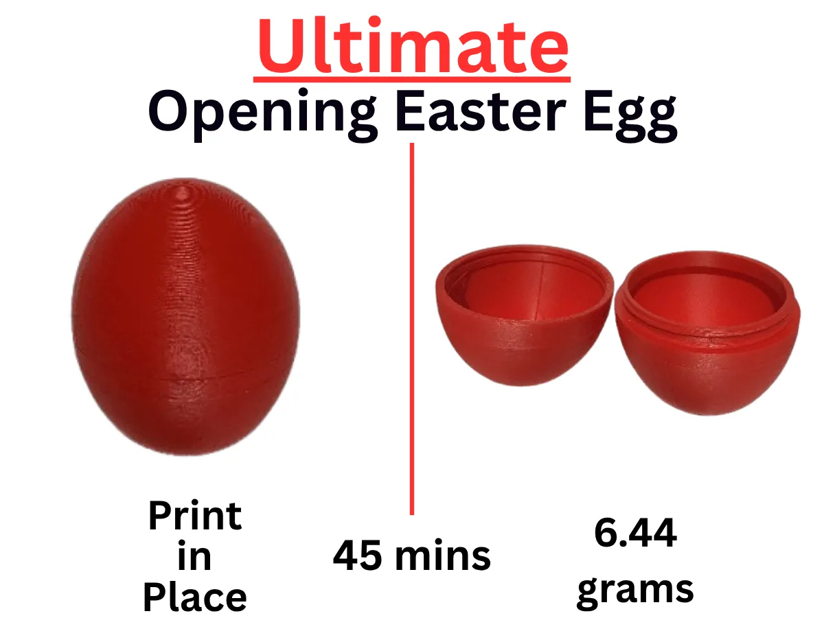 Opening Easter Egg - Free 3D Print Model - MakerWorld