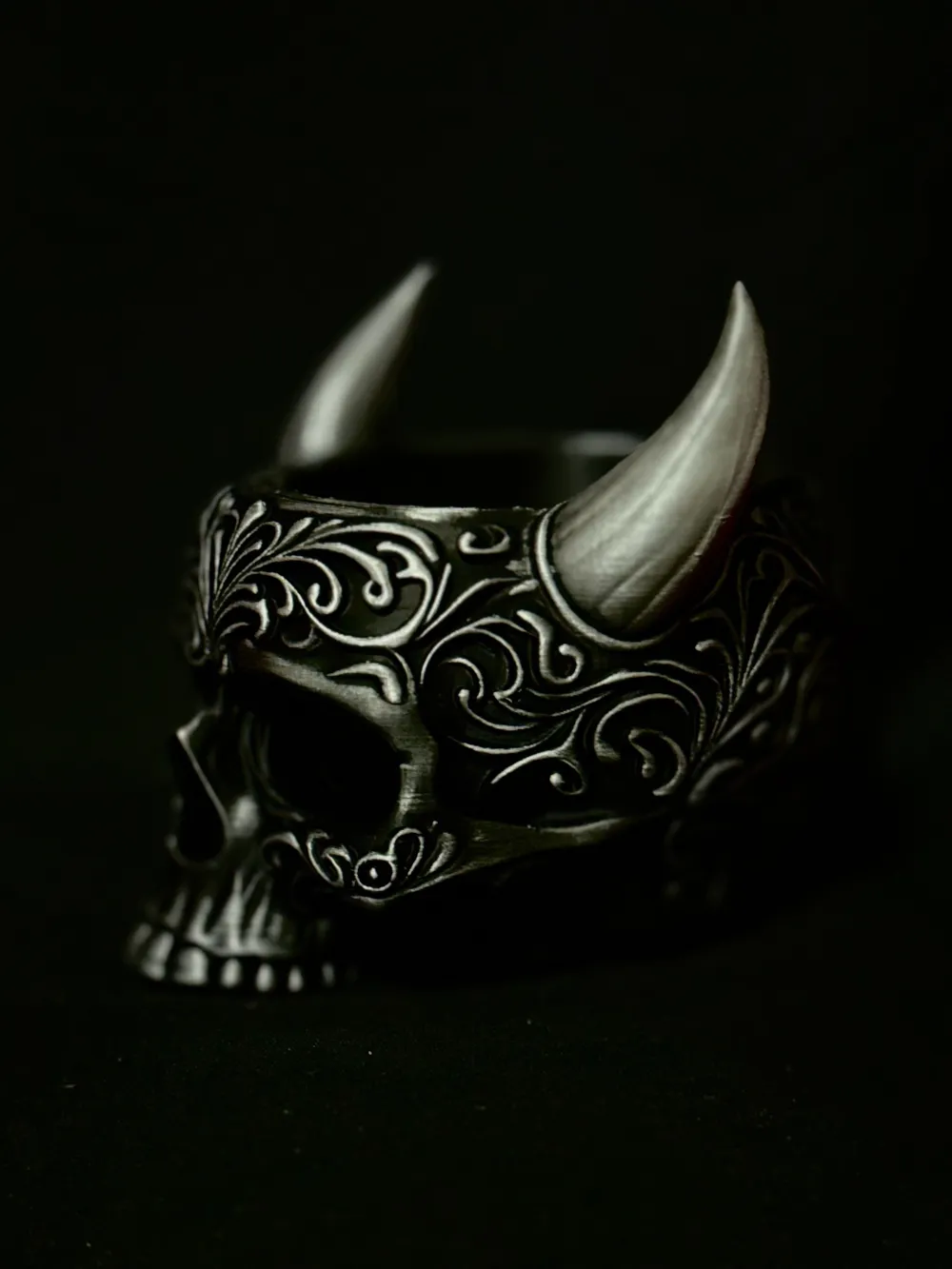 Devil Sugar Skull Candy Bowl - Free 3D Print Model - MakerWorld