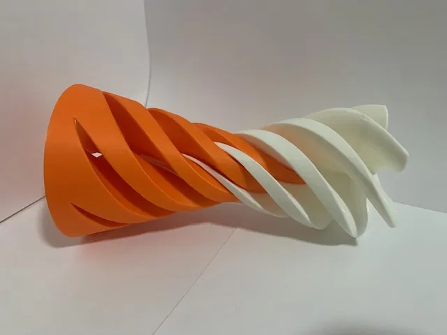 jumbo (big) Spiral Fidget cone - Free 3D Print Model - MakerWorld