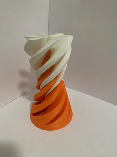 jumbo (big) Spiral Fidget cone - Free 3D Print Model - MakerWorld
