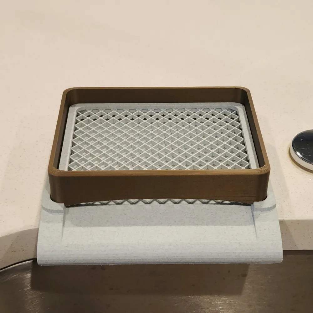Soap/Sponge Dish with Changeable Inserts by OminousFyxen3D - MakerWorld
