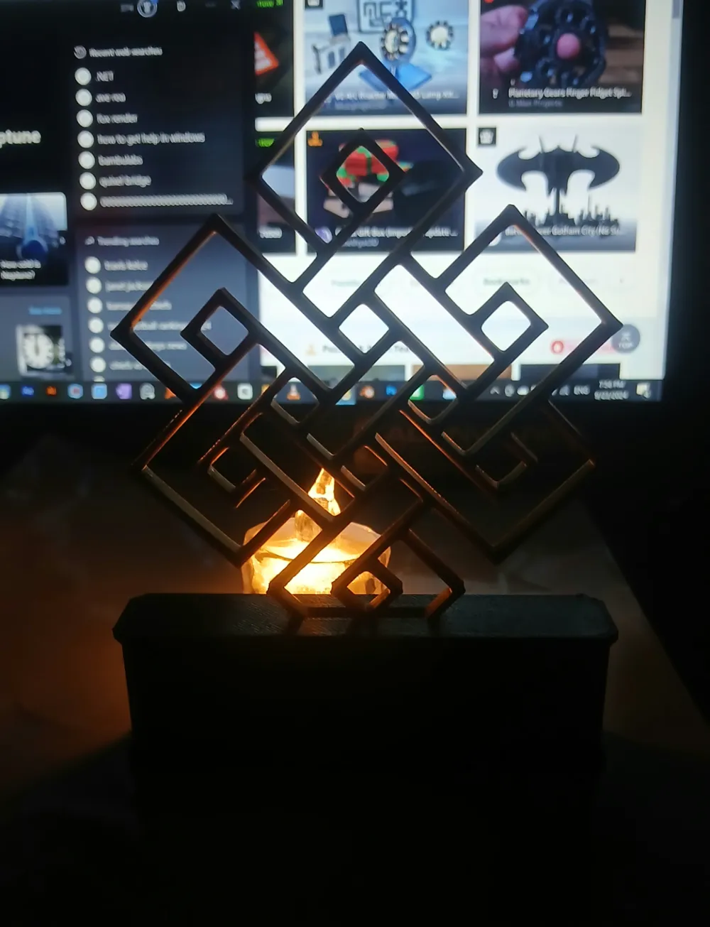 Endless Knot [PalBe'U] Eight Lucky Sign Tashitagye - Free 3D Print ...