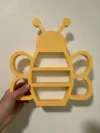 Bee Shelf | Print-in-Place Trinket Display - Free 3D Print Model ...