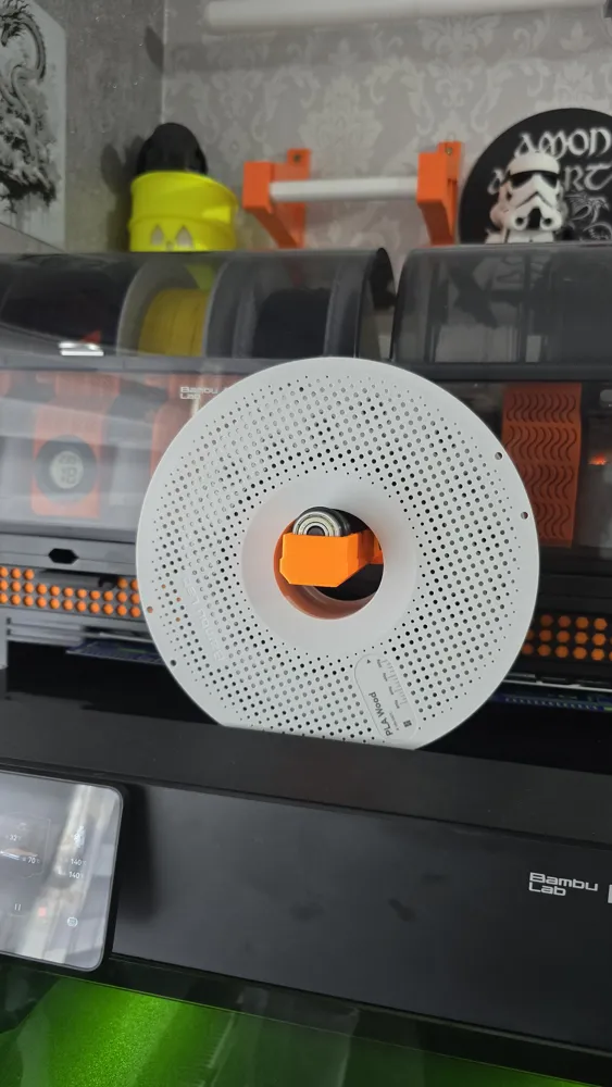 SPOOL HOLDER FOR AMS DUAL RISER by 3DMetalCave MakerWorld: Download ...