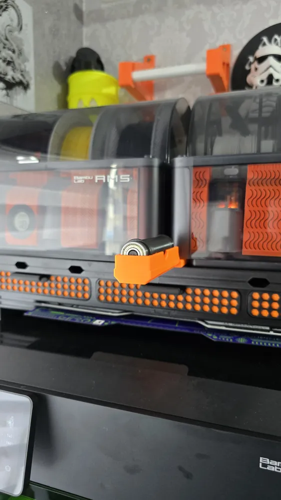 SPOOL HOLDER FOR AMS DUAL RISER by 3DMetalCave MakerWorld: Download ...