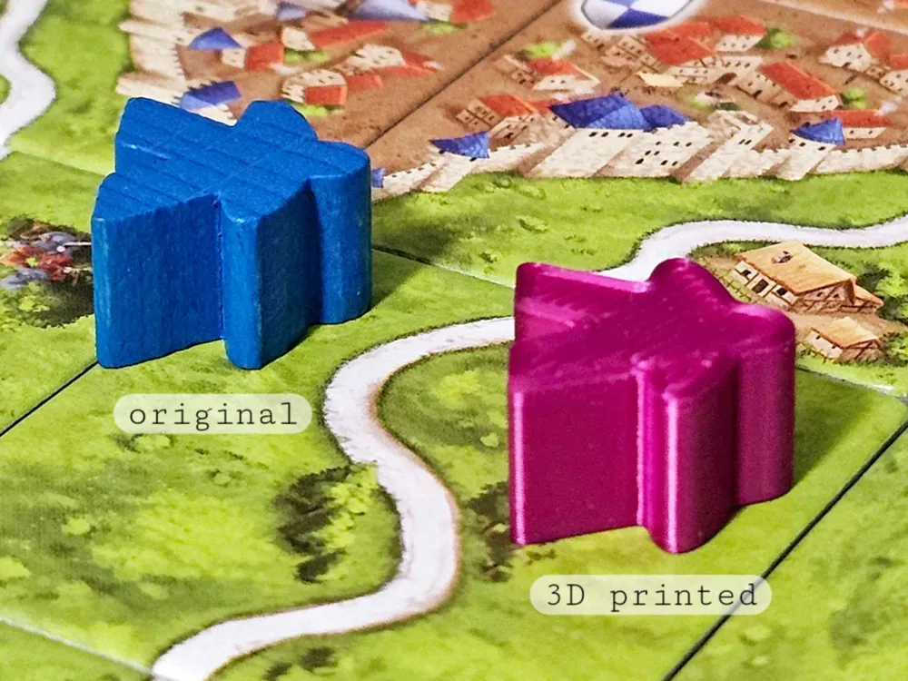 Meeple - Board game piece by karenchaudesigns - MakerWorld