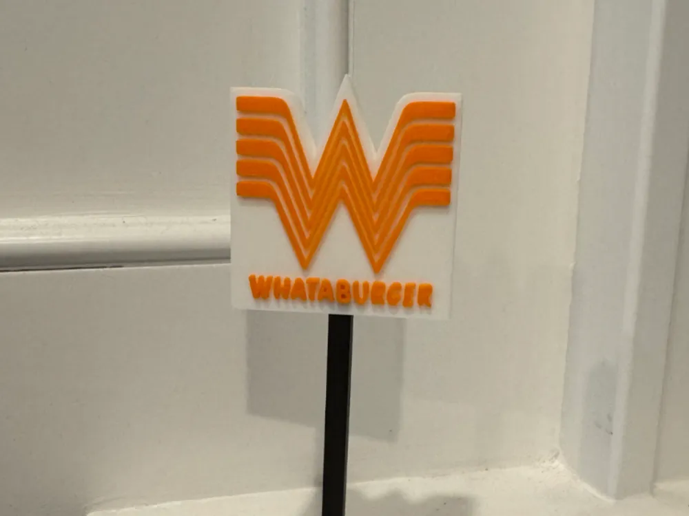 Whataburger Sign by 3D Print Creative Endeavors - MakerWorld