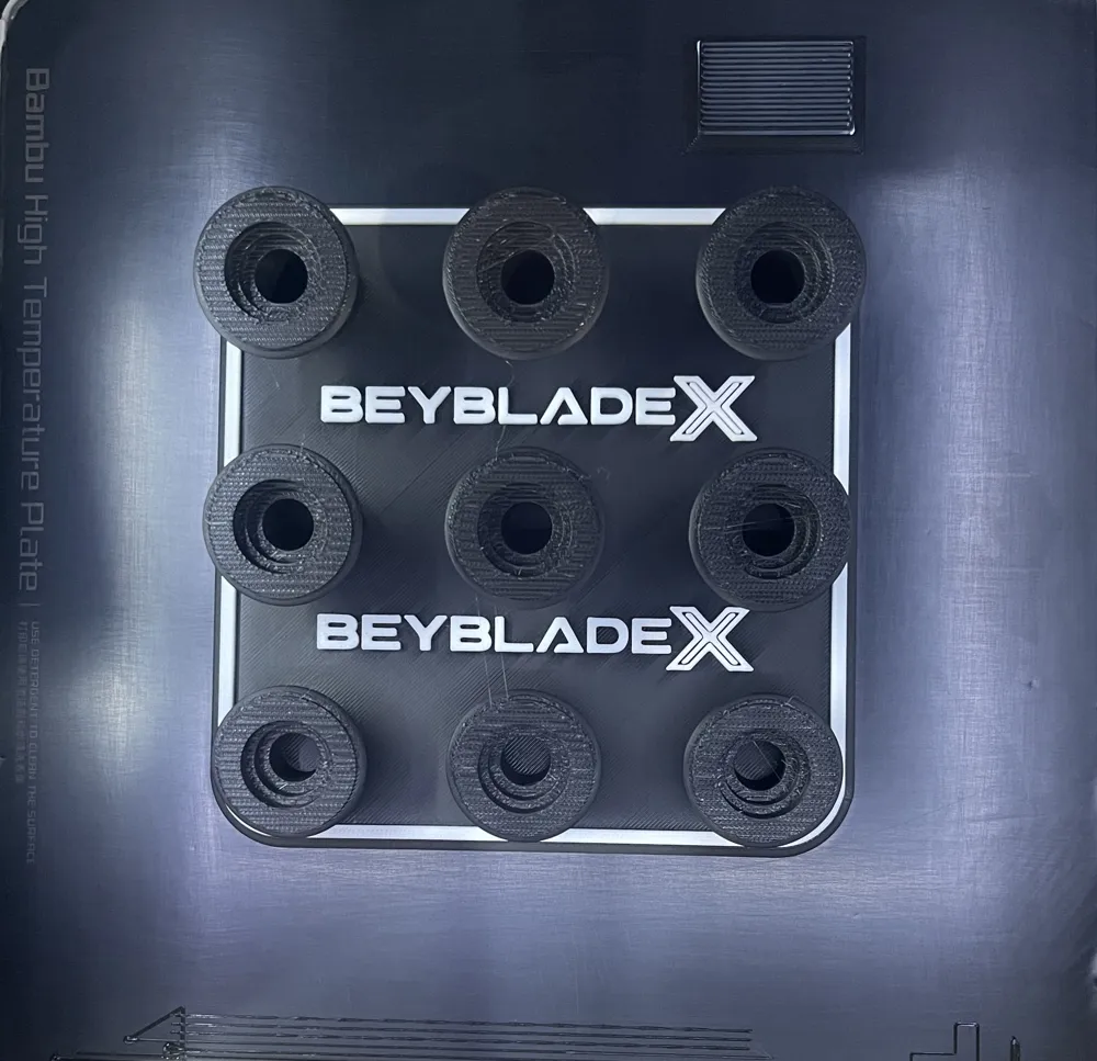 Beyblade X Display Stand (holds 9) by DarkLinkMakerWorld: Download Free ...
