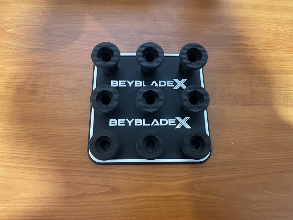 Beyblade X Display Stand (holds 9) by DarkLinkMakerWorld: Download Free ...