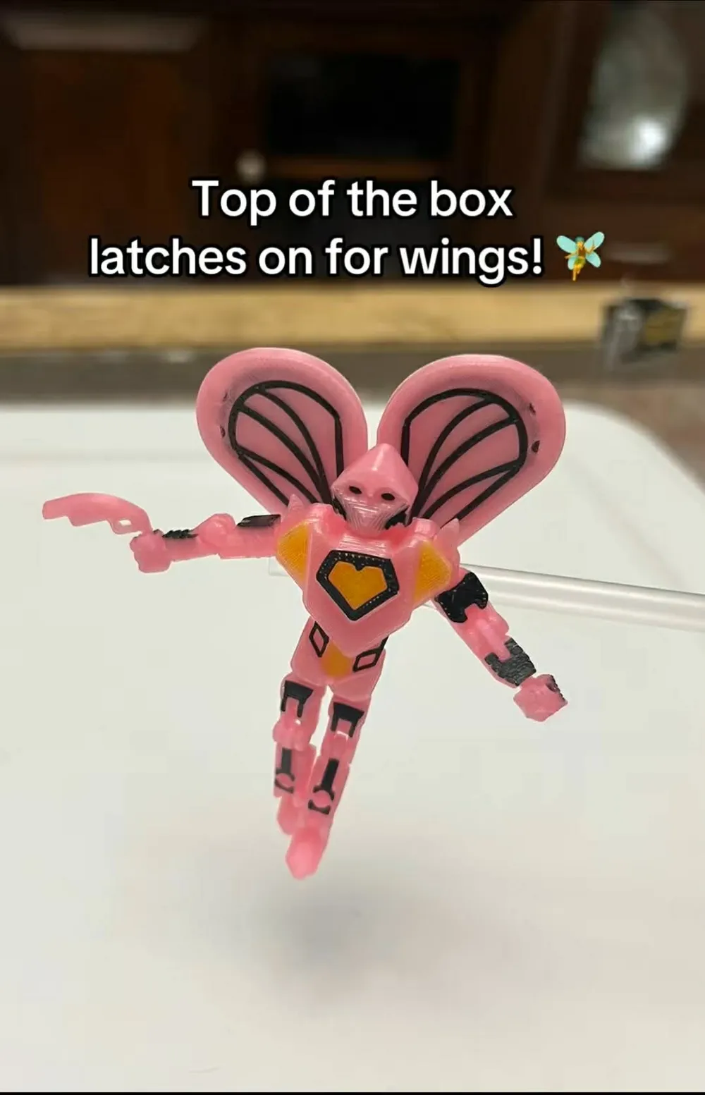 The LoveBot- A Valentines themed Transformers Toy - Free 3D Print Model ...