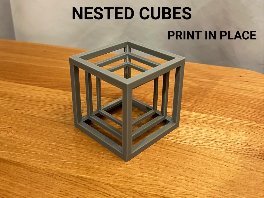 Nested Cubes - Free 3D Print Model - MakerWorld