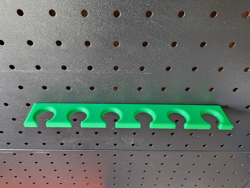 Screwdriver Pegboard Holder by entropy - MakerWorld