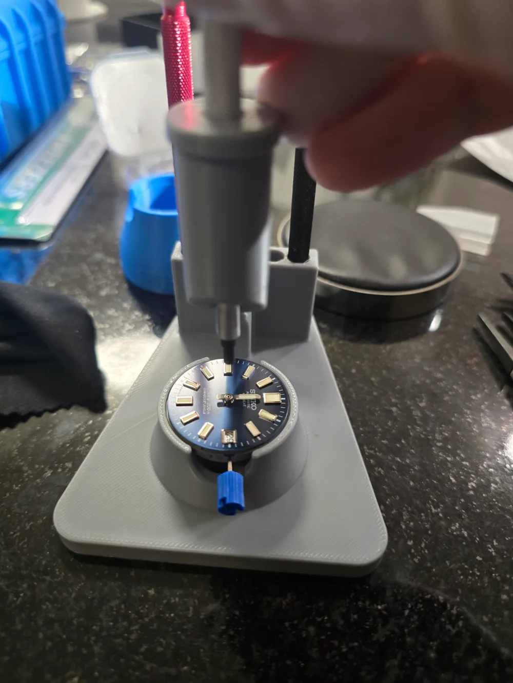 Seiko watch hand press Remixed by The Bushwacker MakerWorld: Download ...