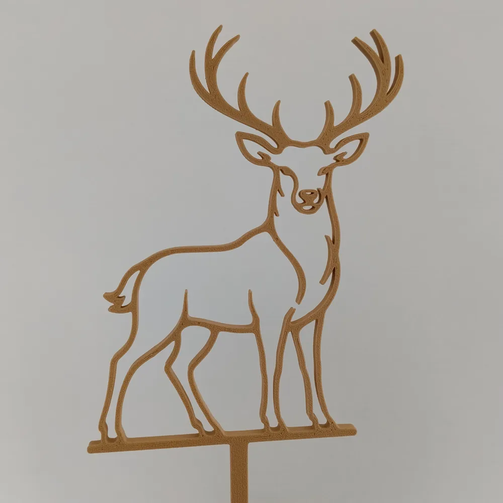 Nature Topper #04 - Deer - Free 3D Print Model - MakerWorld