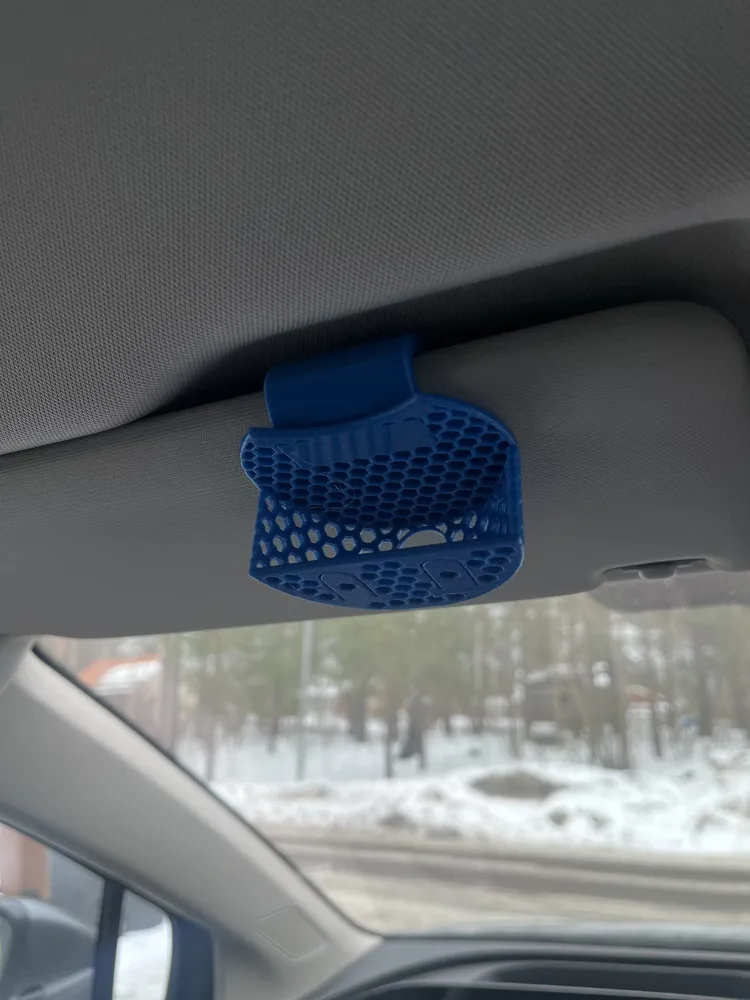 Zyn Snuff/Snus Can Holder - Car Visor Edition - Free 3D Print Model ...