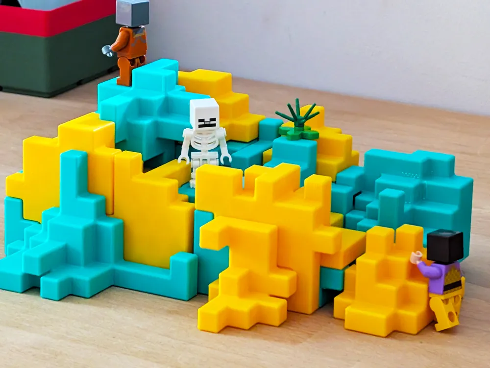 Interlocking 3D Block Puzzle by MOSS 3D MakerWorld: Download Free 3D Models