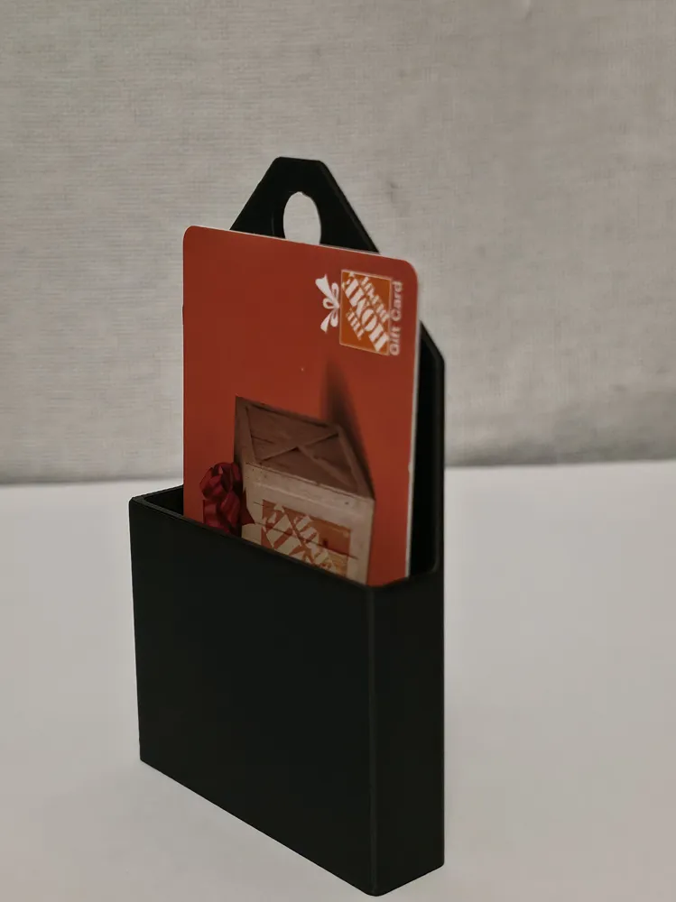 Key Hook Gift Card Holder - Free 3D Print Model - MakerWorld