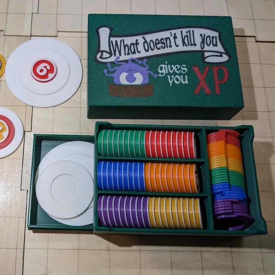 Minimalist Tabletop Token Organizer by Zer0 Effort Labs - MakerWorld