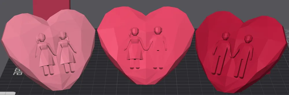 Low Poly Lovers by Eluded Studios - MakerWorld